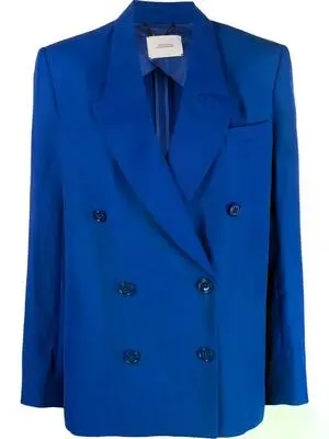Dorothee Schumacher Double-breasted Blazer - Blue