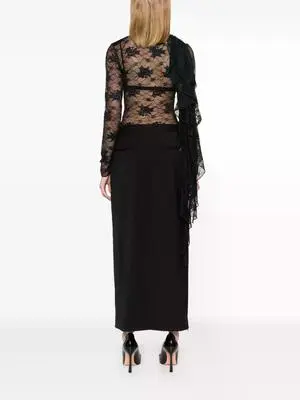 Oseree Scarf Detail Bodysuit