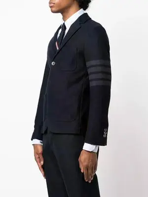 Thom Browne 4-bar Single-breasted Blazer - Blue