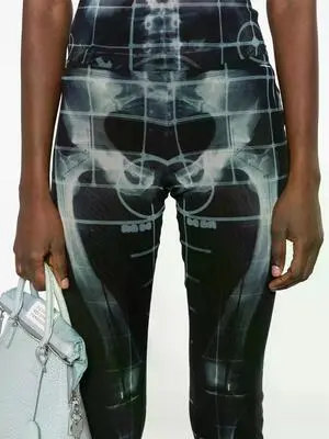 JEAN PAUL GAULTIER Squeletor Flared Trousers