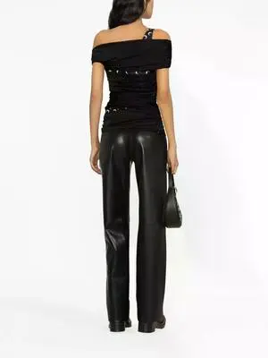 MARINE SERRE Body Shelter Off-the-shoulder Top