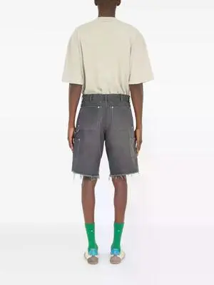 MAISON MARGIELA Denim Carpenter Shorts - Grey