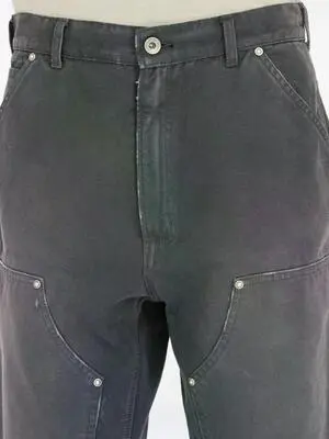MAISON MARGIELA Denim Carpenter Shorts - Grey