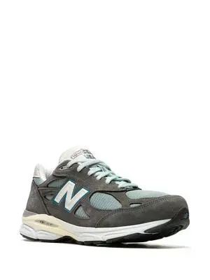 NEW BALANCE X Kith 990v3 "steel Blue" Sneakers - Grey