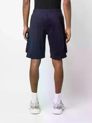 C.P. COMPANY Cotton Cargo Shorts With Lens Detail