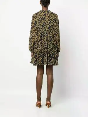 Michael Kors Chain-link Print Dress