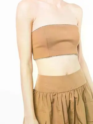 Staud Cropped Bralette Top