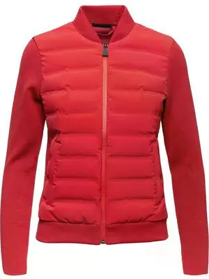 Aztech Mountain Dale Of Aspen Panelled Knitted Jacket - Red
