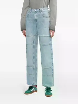 AGOLDE Tanis High-rise Wide-leg Jeans