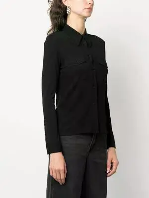 NILI LOTAN Chest-pocket Button-up Shirt