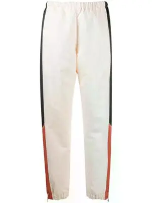MARINE SERRE Contrast Panel Cuffed Trousers