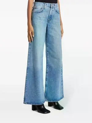 AGOLDE Mid-rise Wide-leg Jeans
