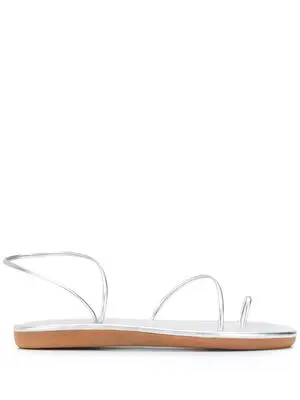 ANCIENT GREEK SANDALS Kansiz Slingback Sandals - Silver