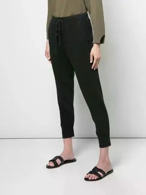 NILI LOTAN Nolan Trousers Washed Cotton - Black