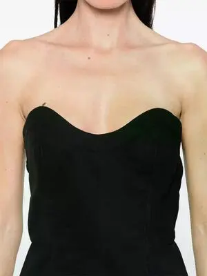 Philosophy Di Lorenzo Serafini Voile Bandeau Top - Black
