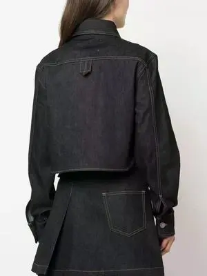 Remain Birger Christensen Cropped Denim Shirt