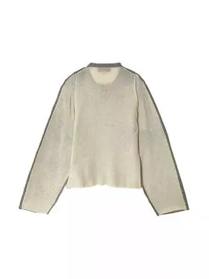 Eckhaus Latta Striped Ribbed Jumper