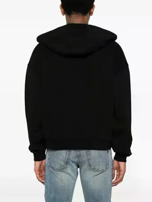 COLE BUXTON International Logo-print Hoodie - Black