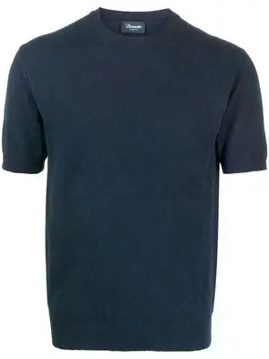 DRUMOHR Crew Neck Short Sleeve Jumper