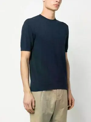 DRUMOHR Crew Neck Short Sleeve Jumper