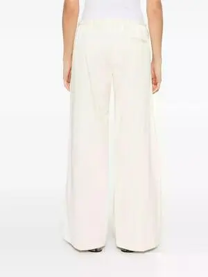 FORTE_FORTE Twill Straight-leg Trousers