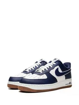 Nike Force 1 Low College Pack Midnight Navy Sneakers - Blue