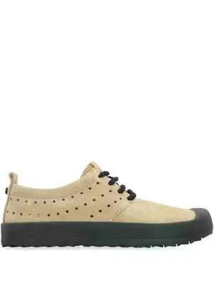 VOLTA Suede Low-top Sneakers - Neutrals