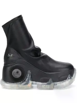 Swear London Air Revive Xtra Vegan Platform Sole Sneakers - Black