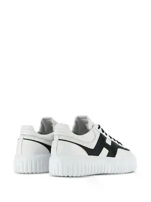 Hogan H-stripes Leather Sneakers