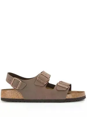 BIRKENSTOCK Milano Buckled Sandals - Brown