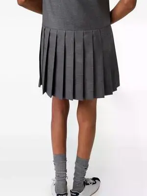 Miu Miu Grisaille Mini Dress - Grey