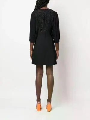 See By Chloé Floral Panel Mini Dress