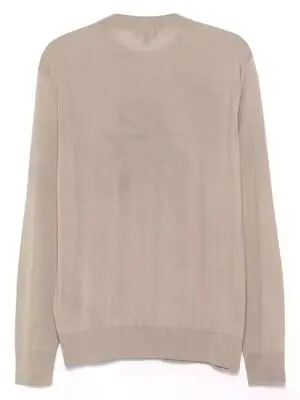 Giorgio Armani Embroidered Logo Sweater