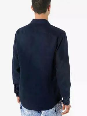 Orlebar Brown Giles Long-sleeve Shirt - Blue