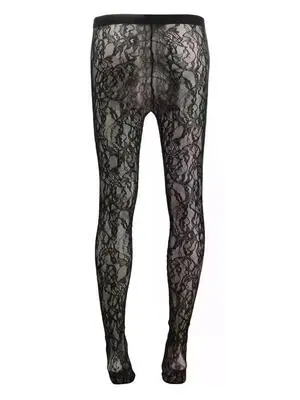Wardrobe.NYC Corded Lace Tights