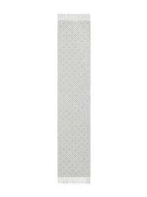 Tory Burch T Monogram Scarf - Grey