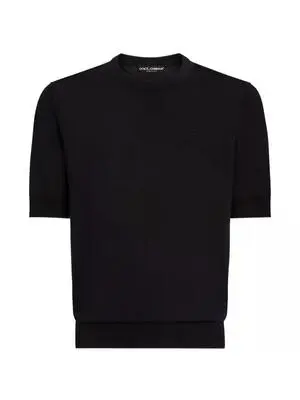 Dolce & Gabbana Logo-embroidered T-shirt