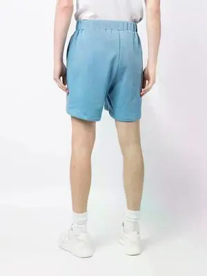 Opening Ceremony Cotton Track Shorts With Embroidered Logo