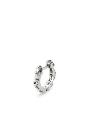 Emanuele Bicocchi Sterling Arabesque Hoop Earring