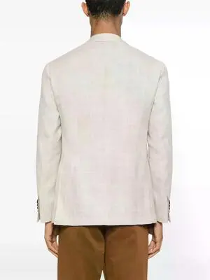 Canali Single-breasted Blazer - Neutrals
