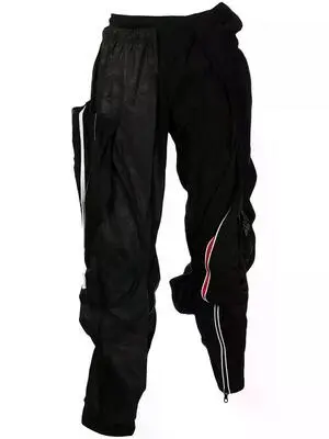 MOSTLY HEARD RARELY SEEN Trouser-appliqué Track Pants - Black