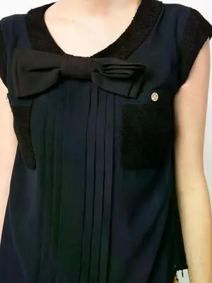 EDWARD ACHOUR PARIS Bow-detail Top