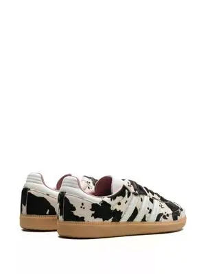 Adidas Samba Og Cow Print Sneakers - Brown