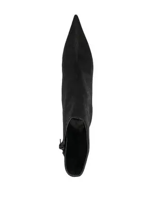 MISBHV Monogram Pointed-toe Boots