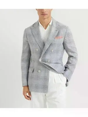 Brunello Cucinelli Prince Of Wales Blazer