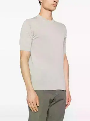 DELL'OGLIO Crew-neck Cotton T-shirt