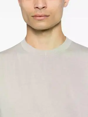 DELL'OGLIO Crew-neck Cotton T-shirt