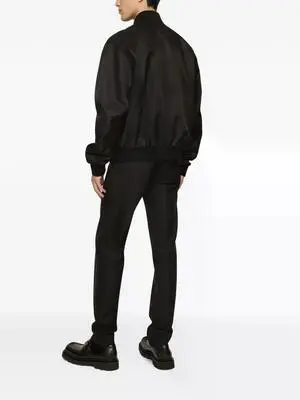 Dolce & Gabbana Logo Plaque Bomber Jacket