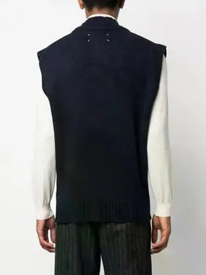 MAISON MARGIELA V-neck Layered Vest
