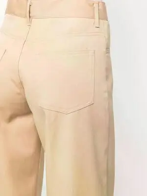 JIL SANDER High-waisted Straight-leg Wool Trousers